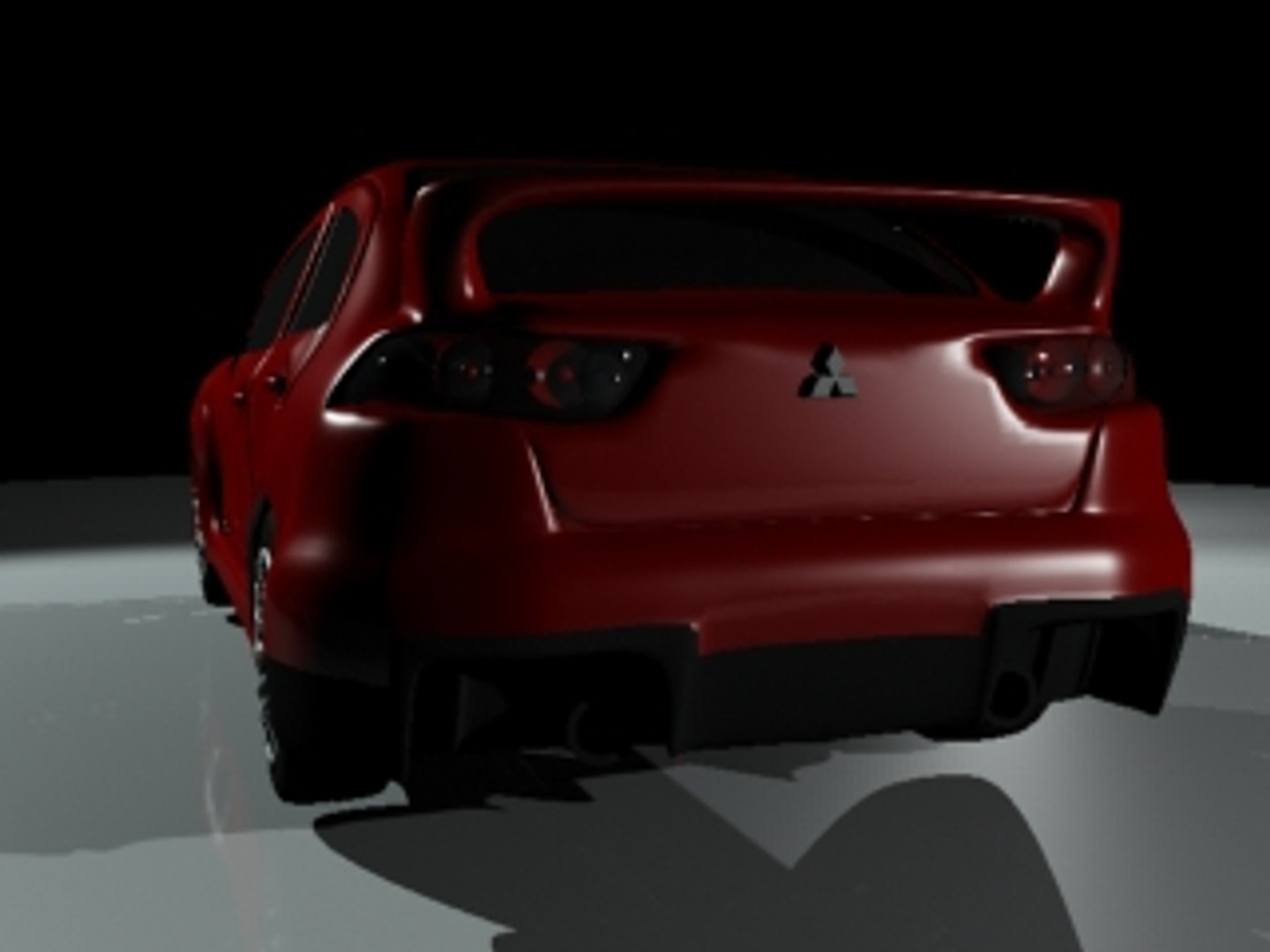 3d Lancer Evolution Mitsubishi Evo