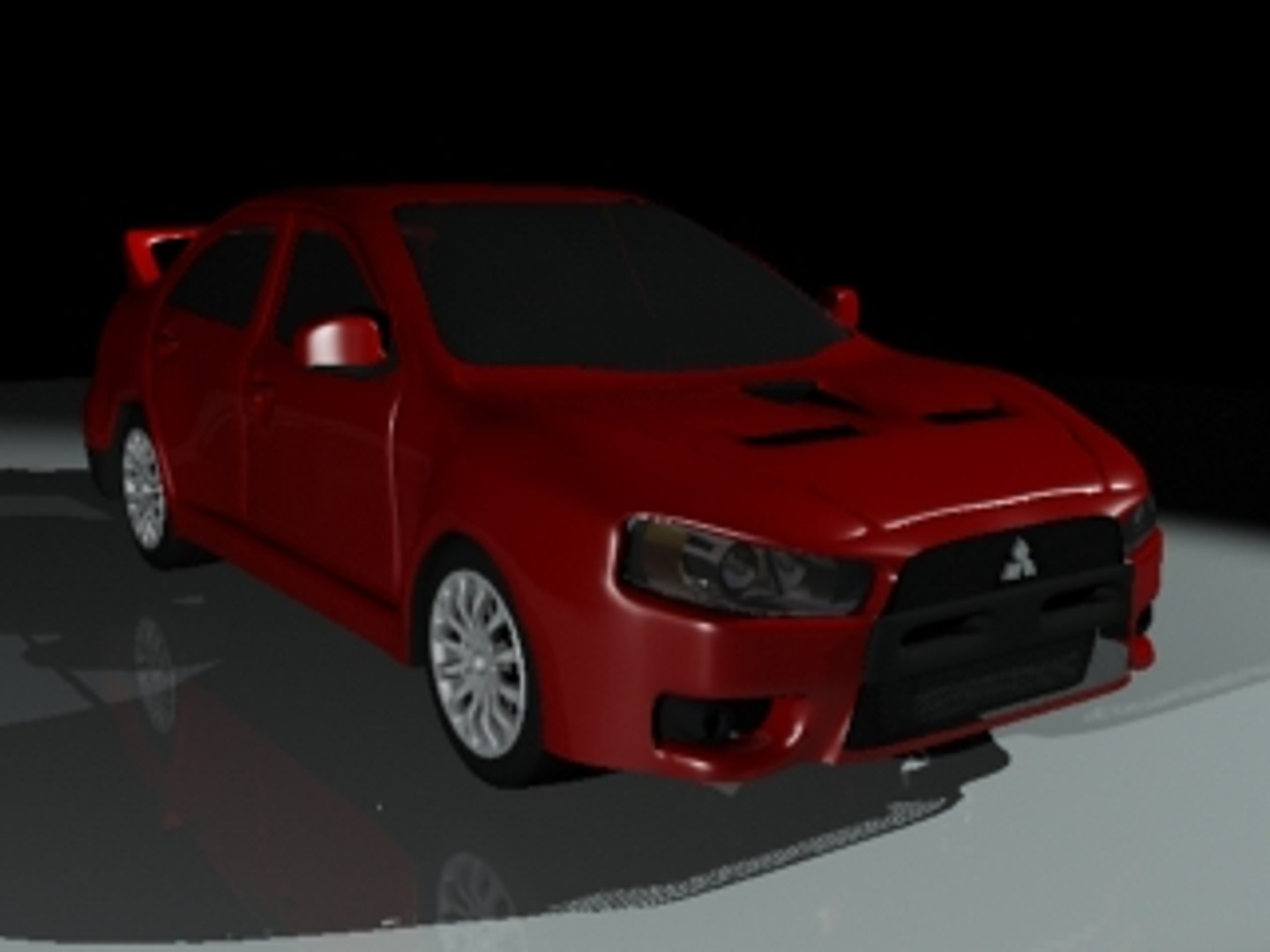 3d Lancer Evolution Mitsubishi Evo