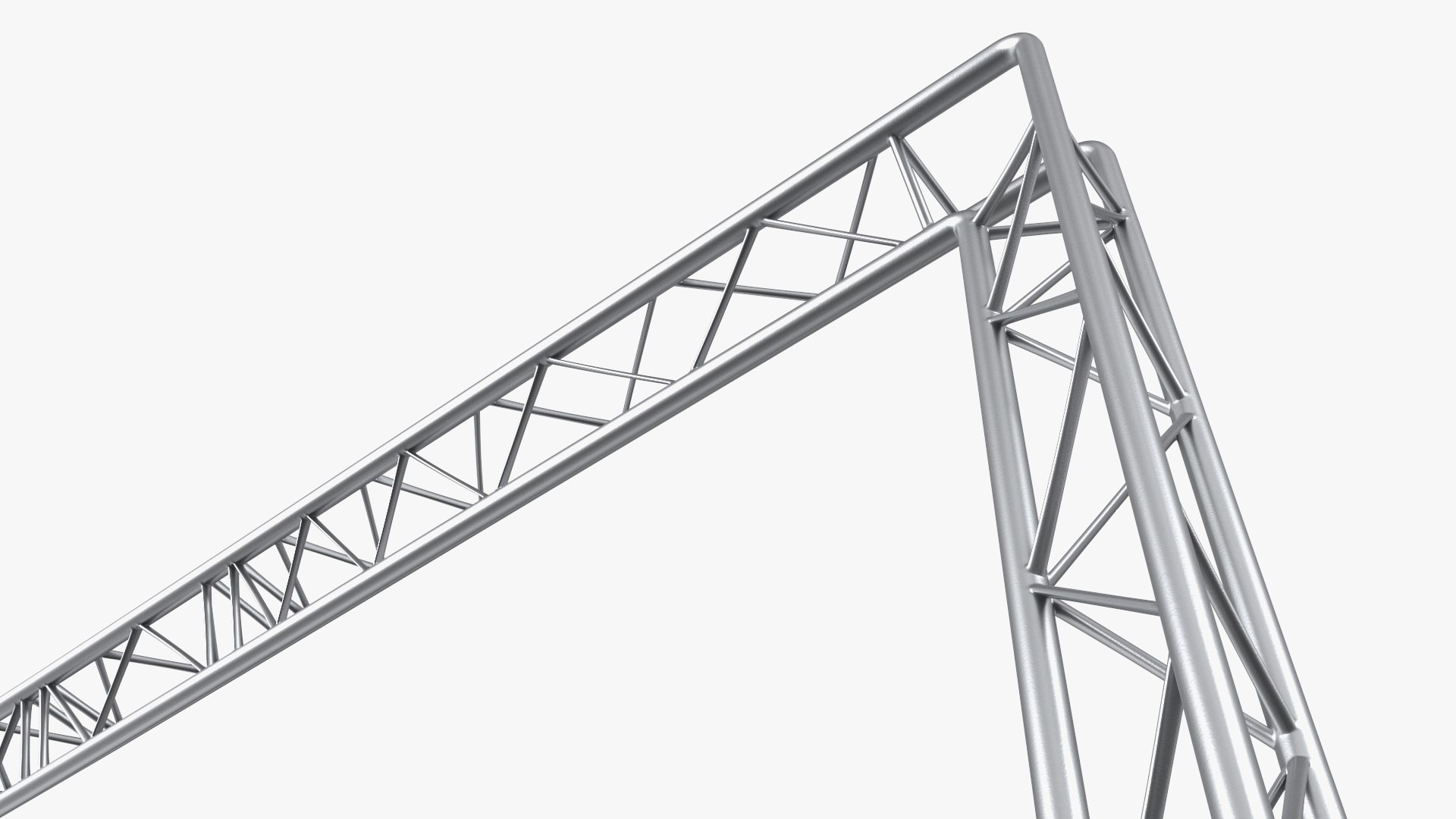 Square Truss Goal Post Lighting System 3D Model - TurboSquid 2206551