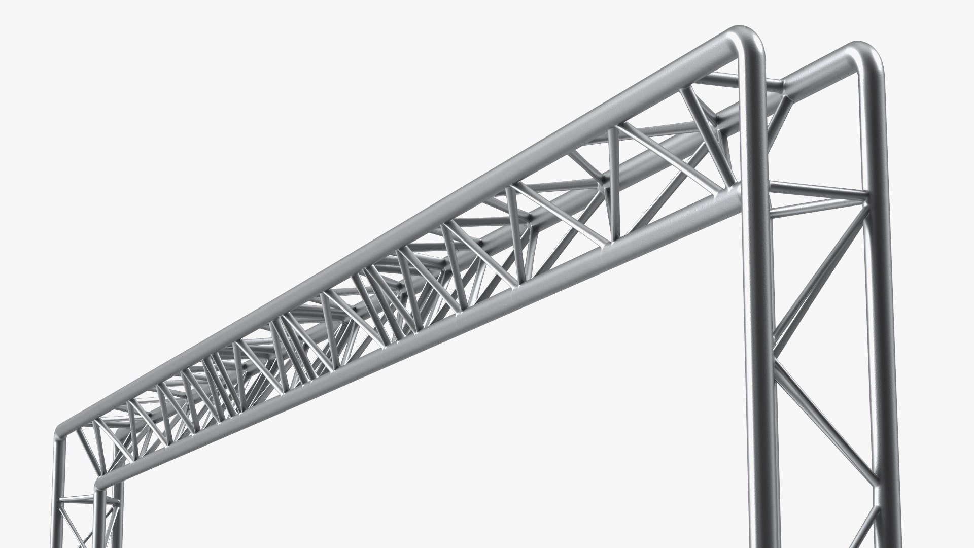 Square Truss Goal Post Lighting System 3D Model - TurboSquid 2206551