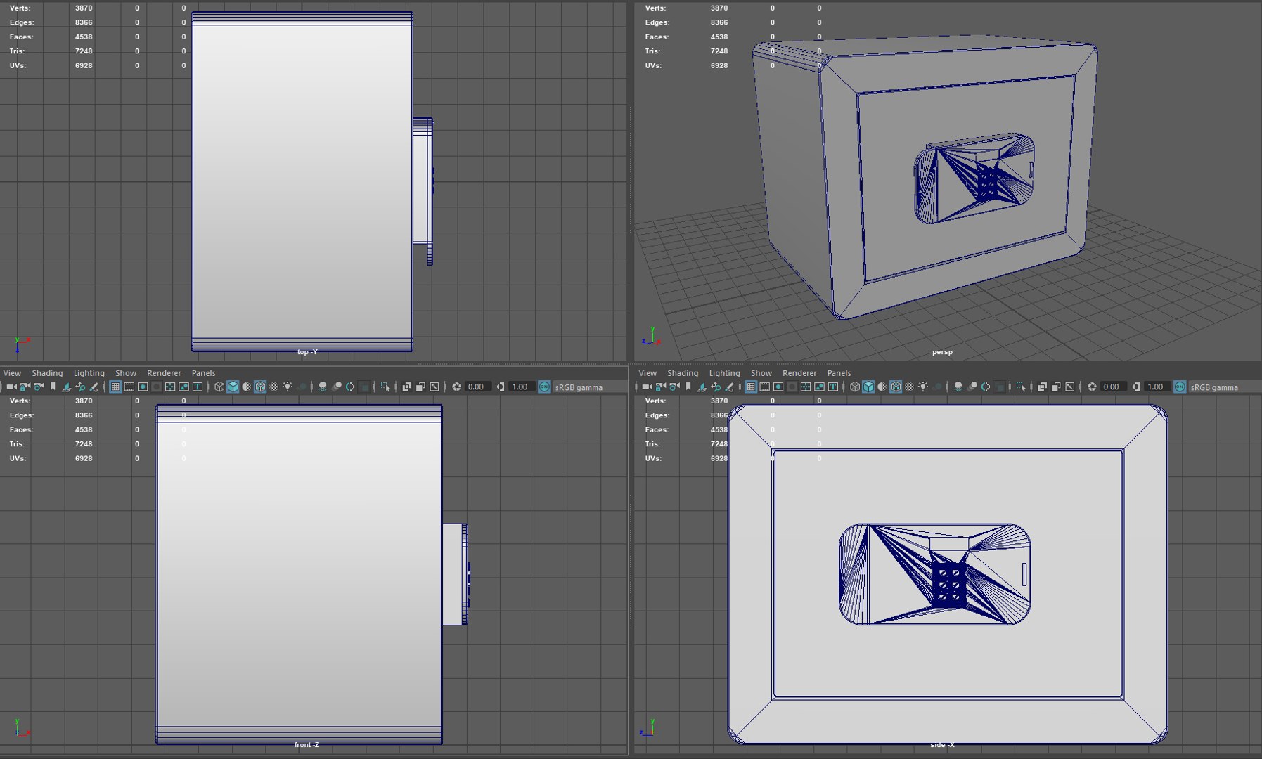 3D Model Safe Box - TurboSquid 1925452