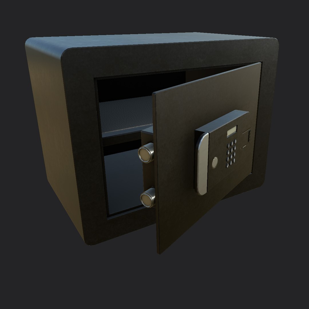 3D Model Safe Box - TurboSquid 1925452