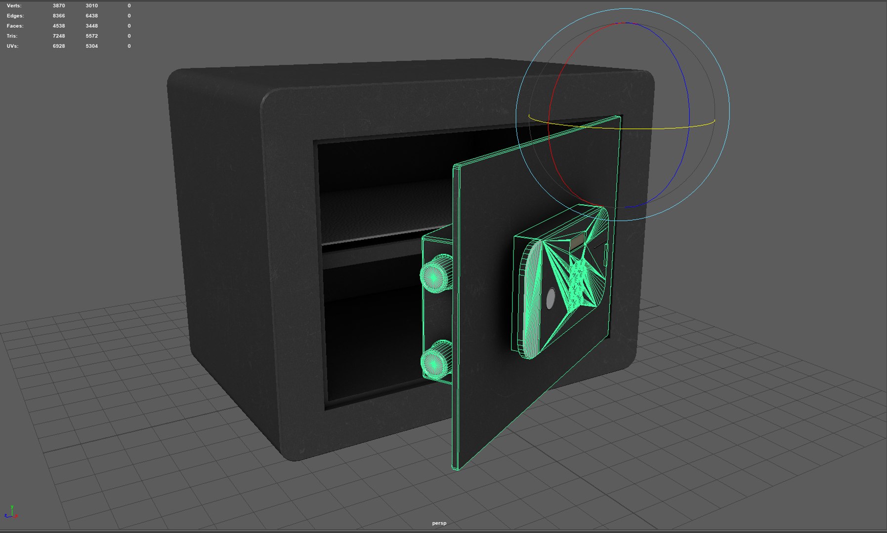 3D Model Safe Box - TurboSquid 1925452