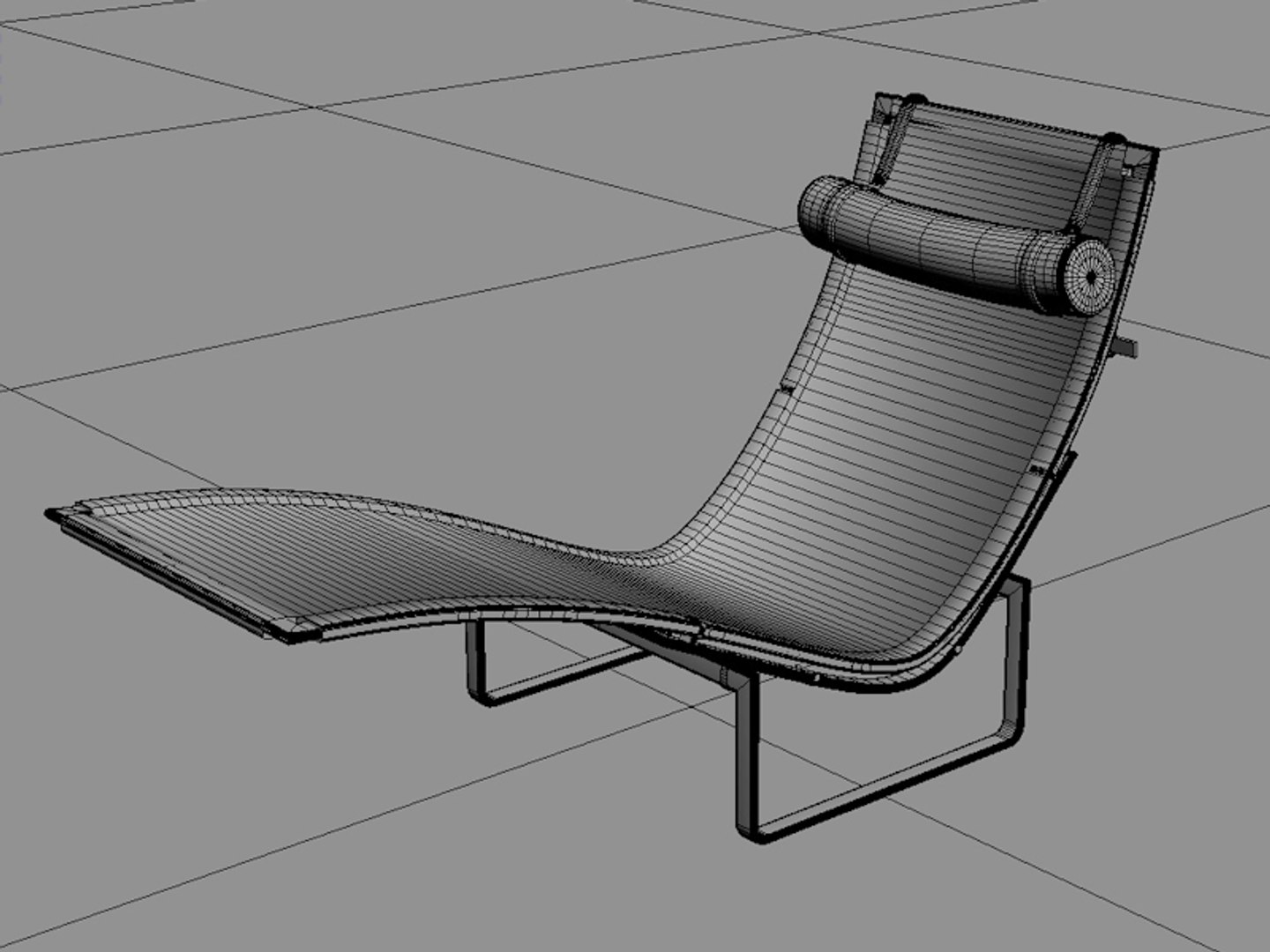 Pk 24 Lounge Chair 3d Model