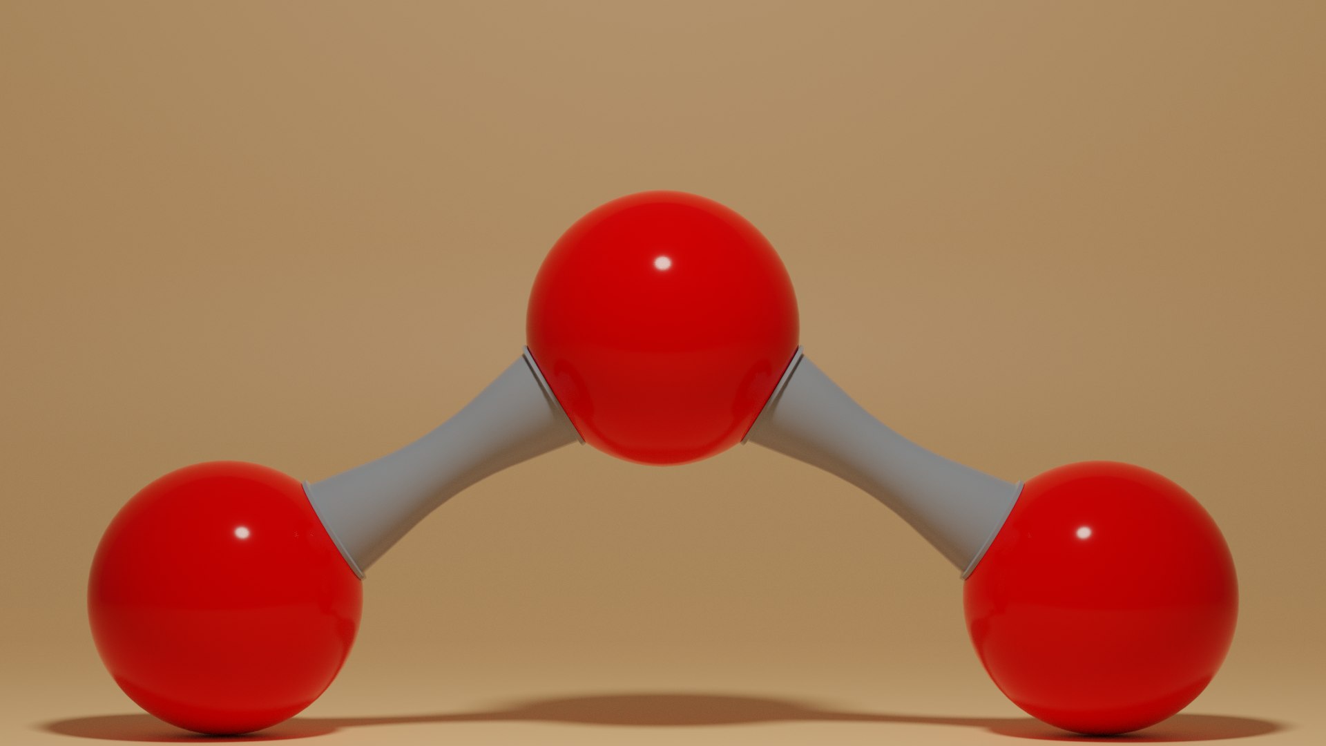 O3 Ozone Molecule Model - TurboSquid 1720435