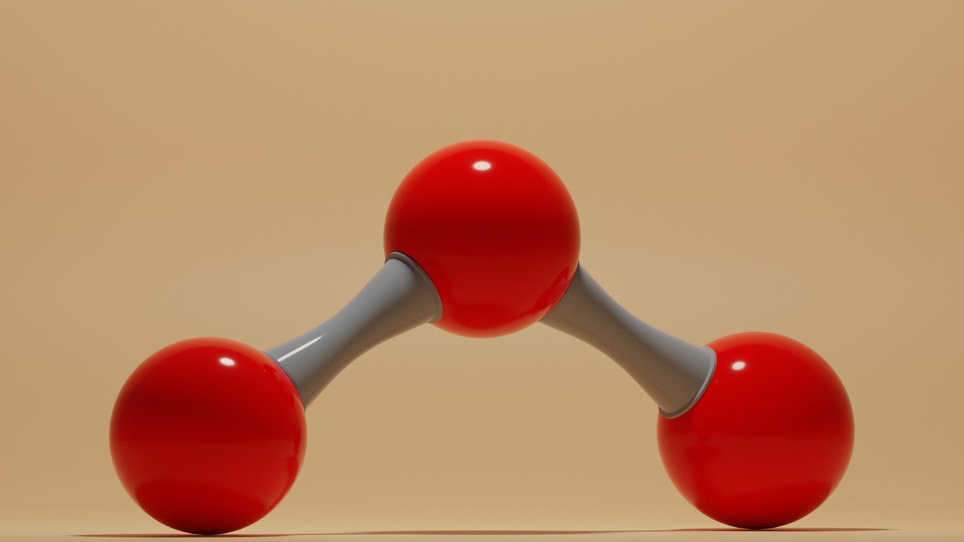 O3 Ozone Molecule Model - TurboSquid 1720435
