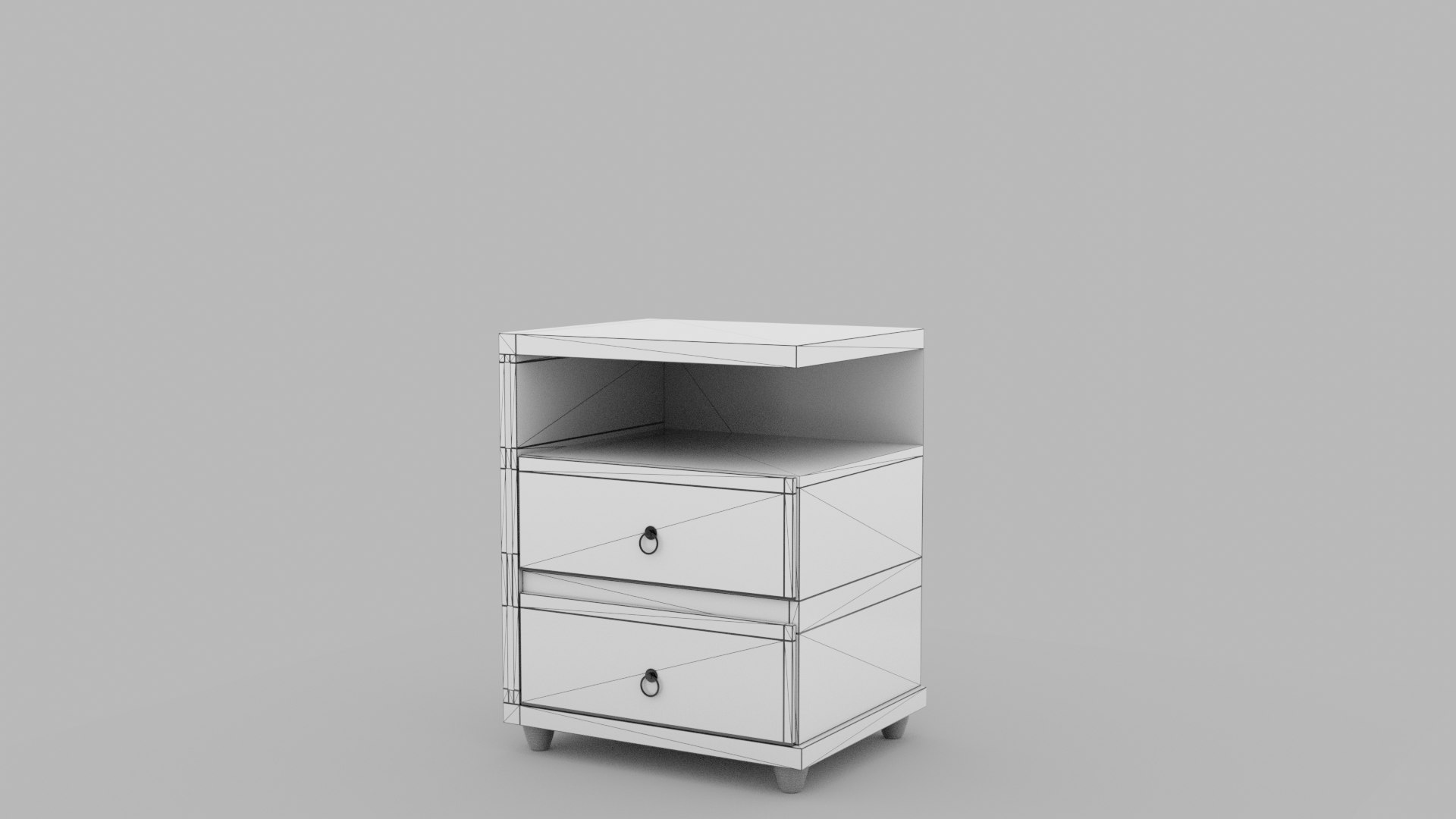 Bedside Table 3D Model - TurboSquid 1573702