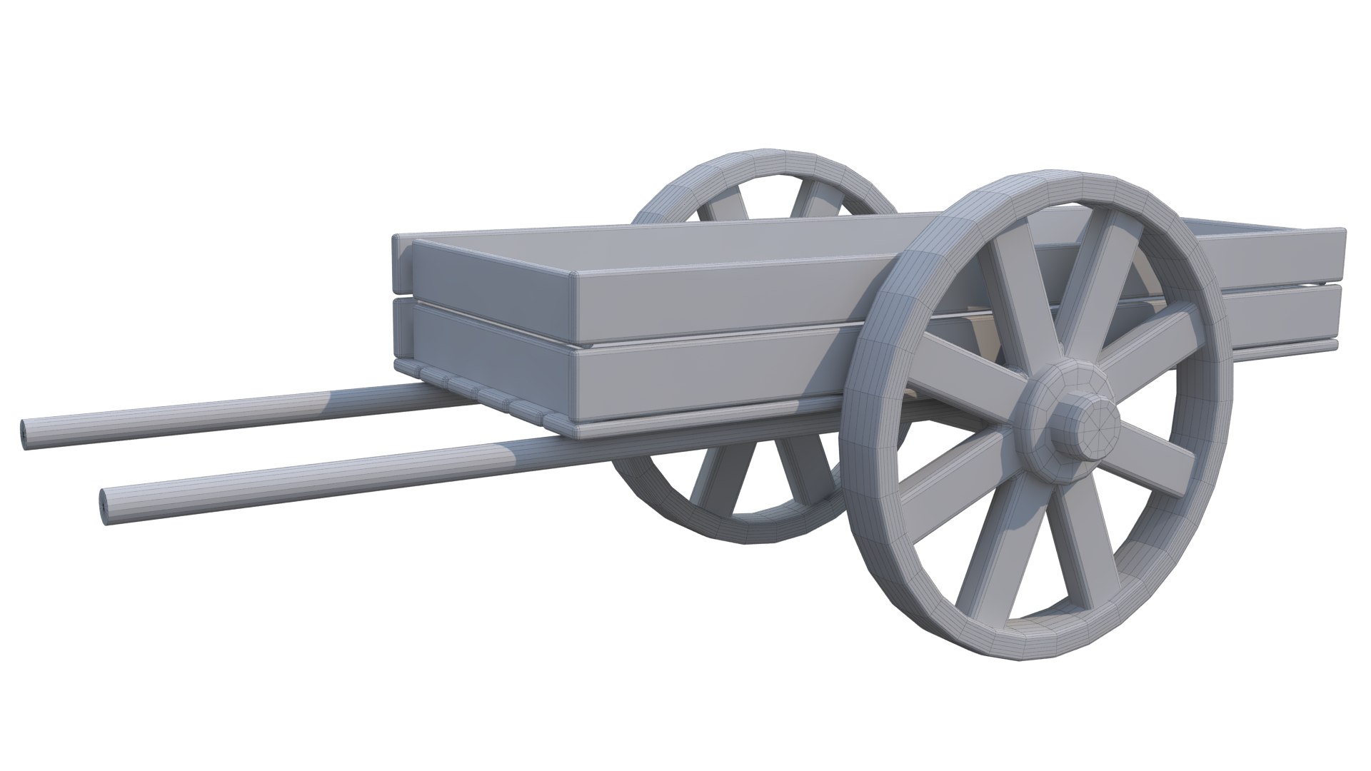 Tumbrel model - TurboSquid 1367890