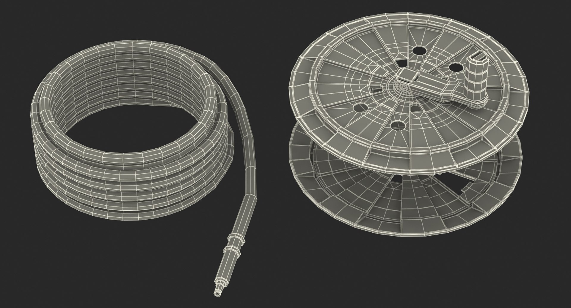 Garden Hose Wound 3D Model - TurboSquid 1290363