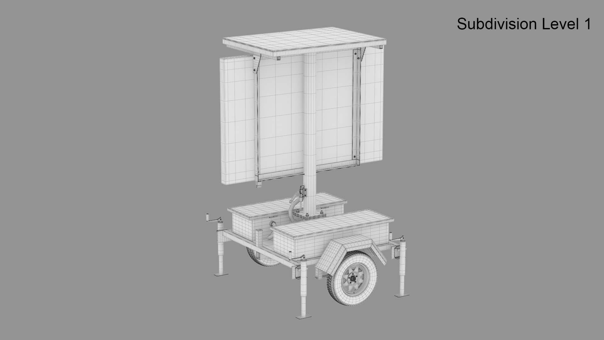 3D Traffic Control Model - TurboSquid 1913399
