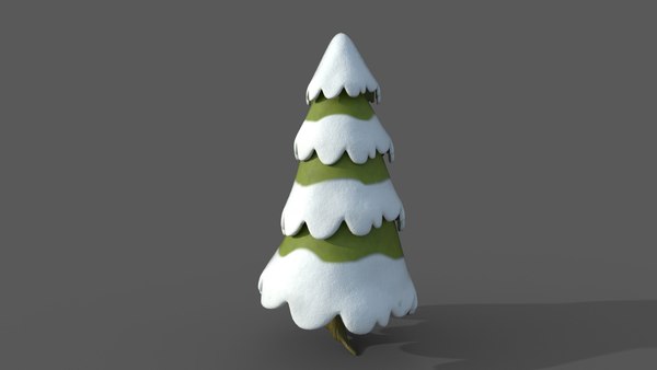 3D model snow tree - TurboSquid 1692812