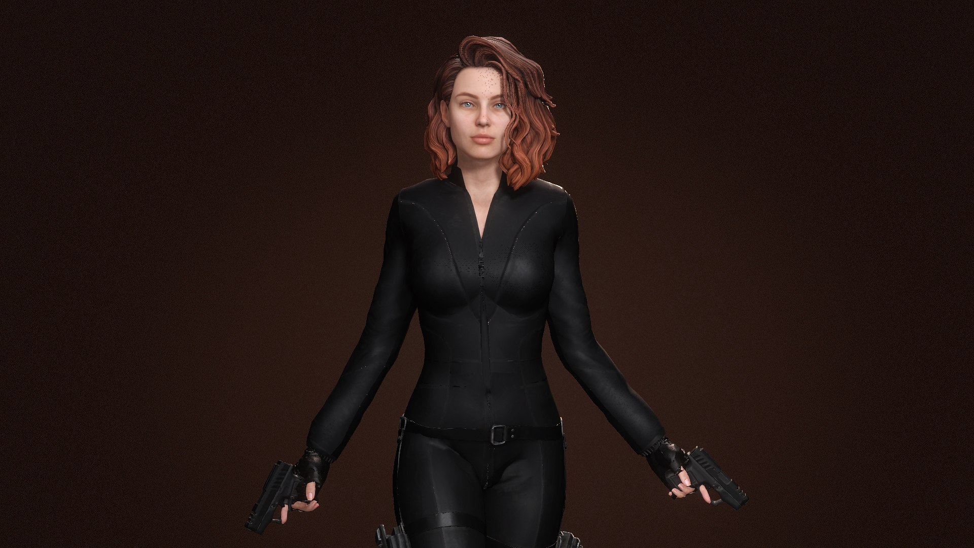 3D Black Widow Model - TurboSquid 2296311