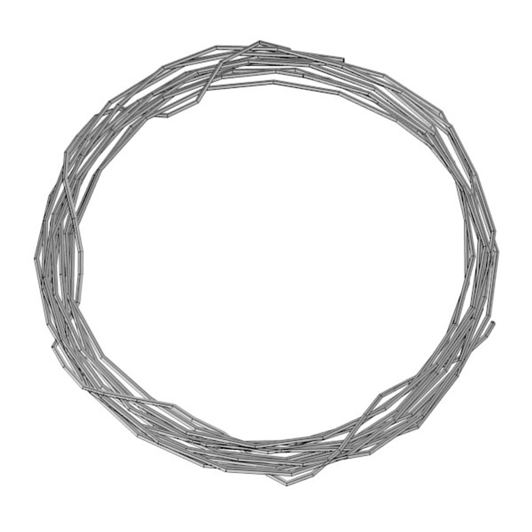 metal wire obj