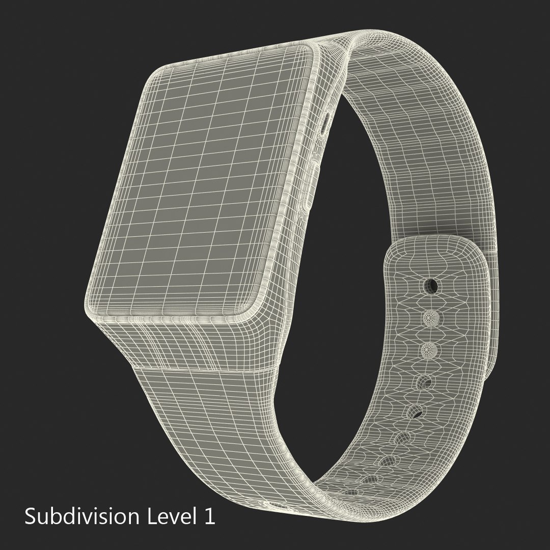 3d samsung gear live 3 model