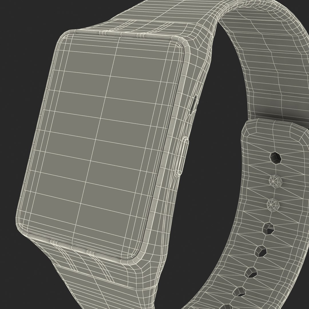 3d samsung gear live 3 model
