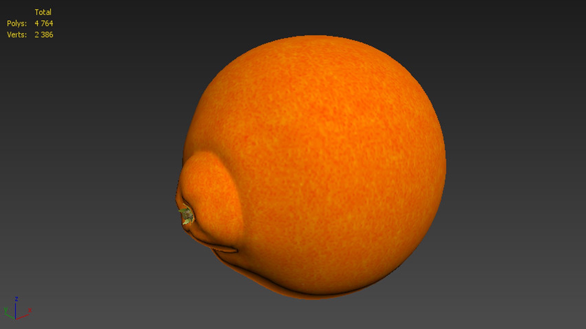 Tangerine 2 3D Model - TurboSquid 2235350