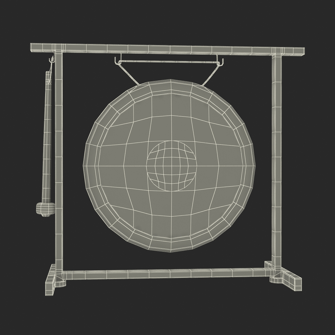 3d Old Gong