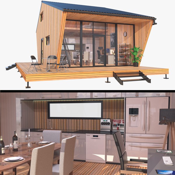 modelo 3d Wooden Cabin - TurboSquid 2081817
