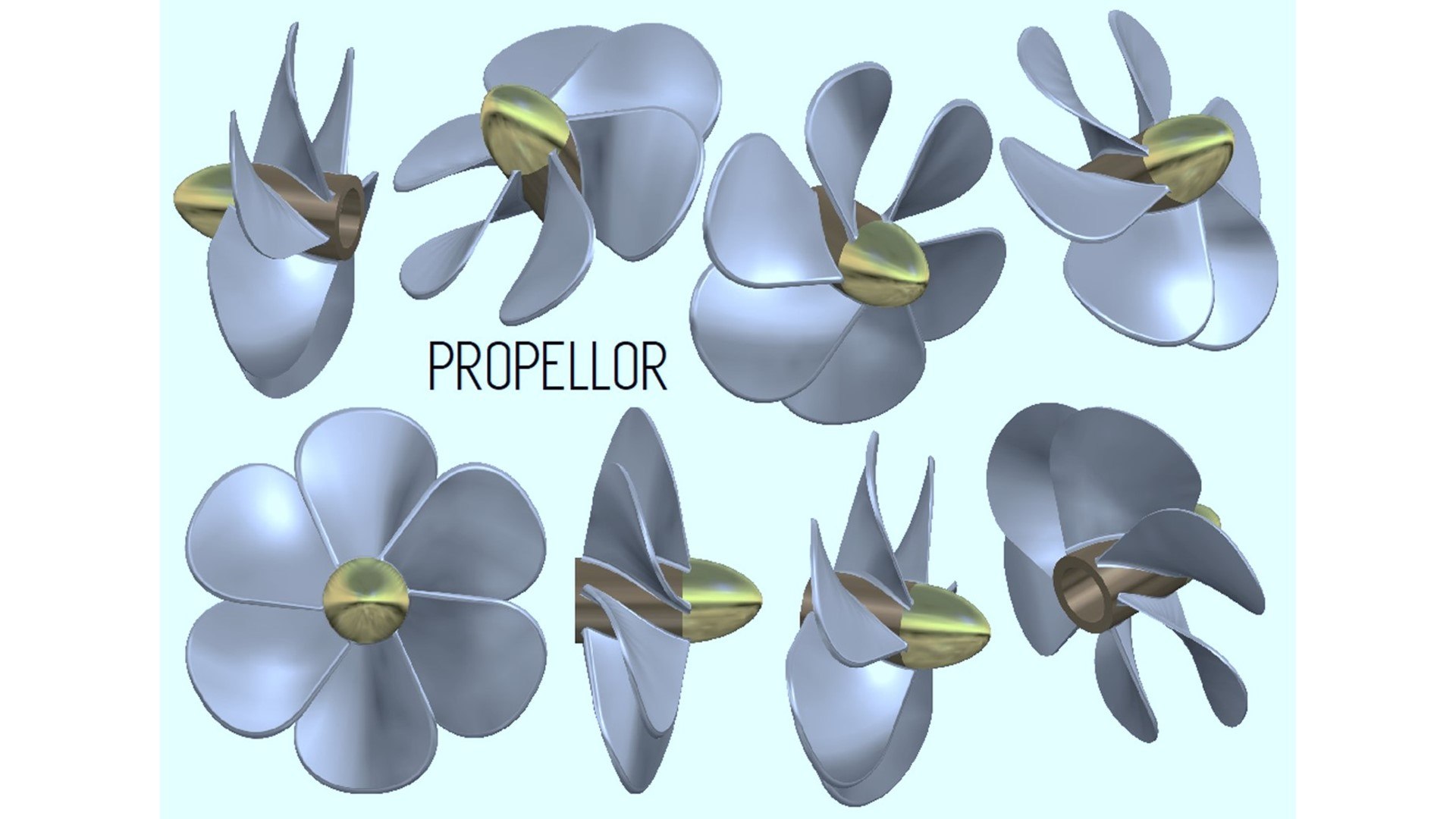 3D Propellor Model - TurboSquid 2111689