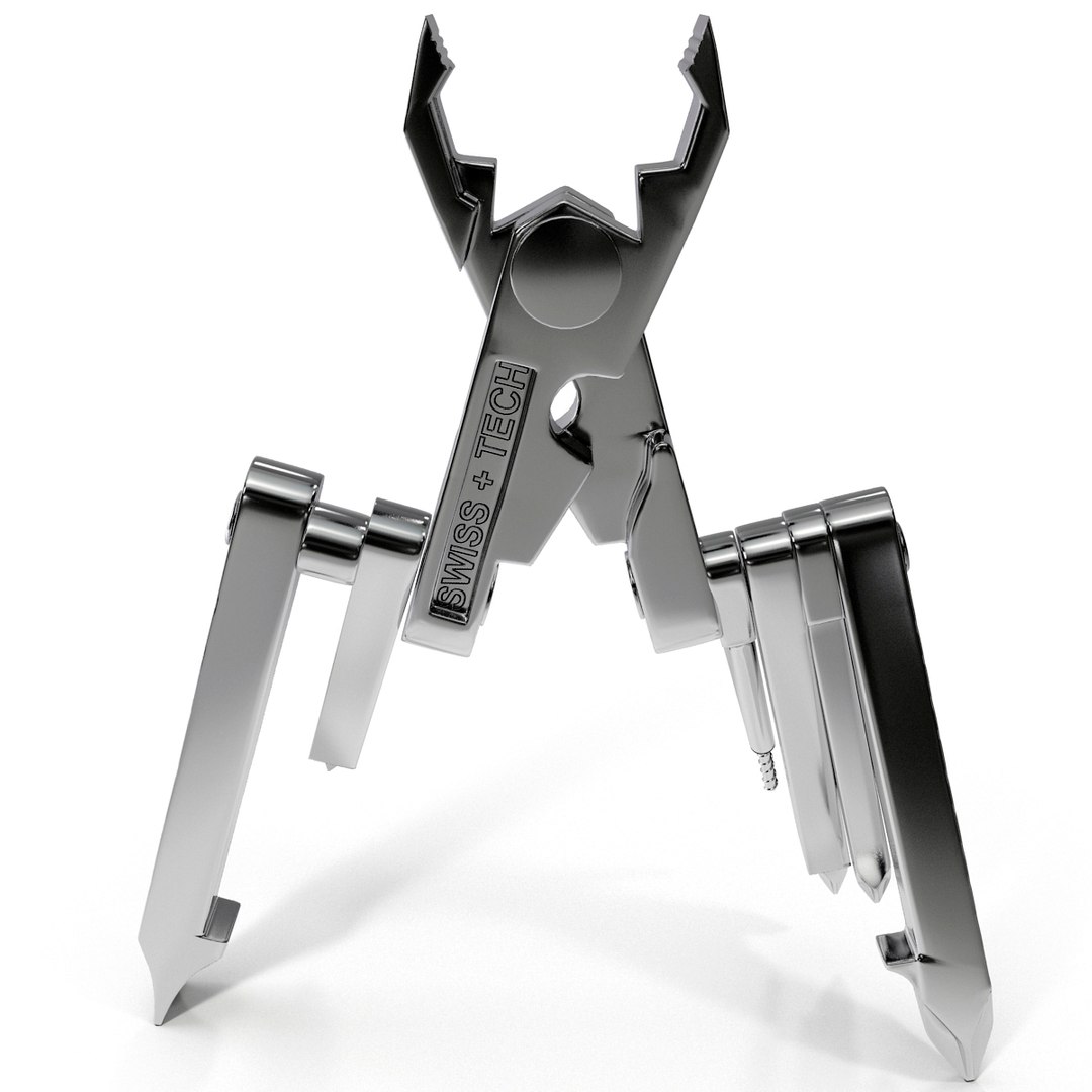 3d swiss keychain multitool multi