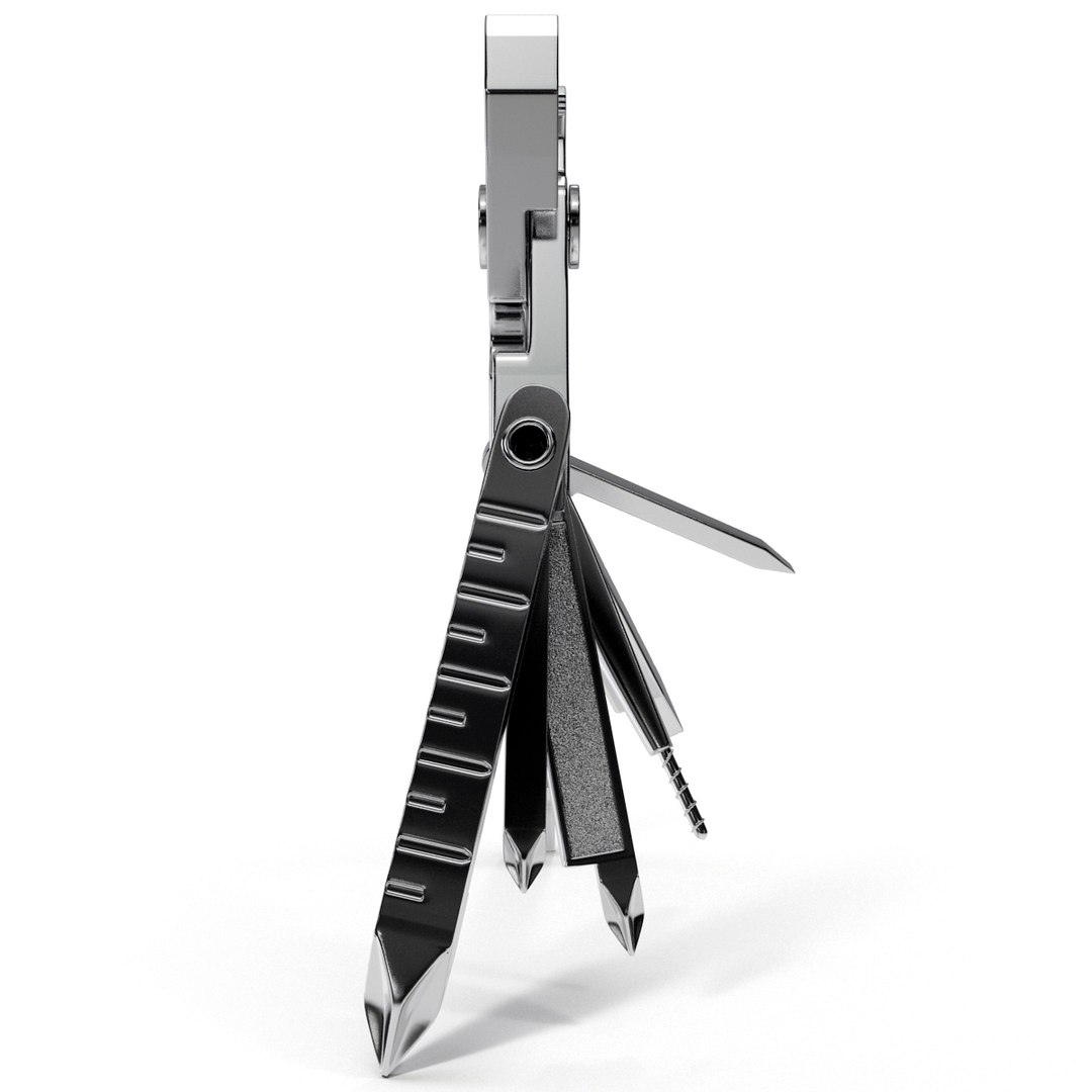 3d swiss keychain multitool multi