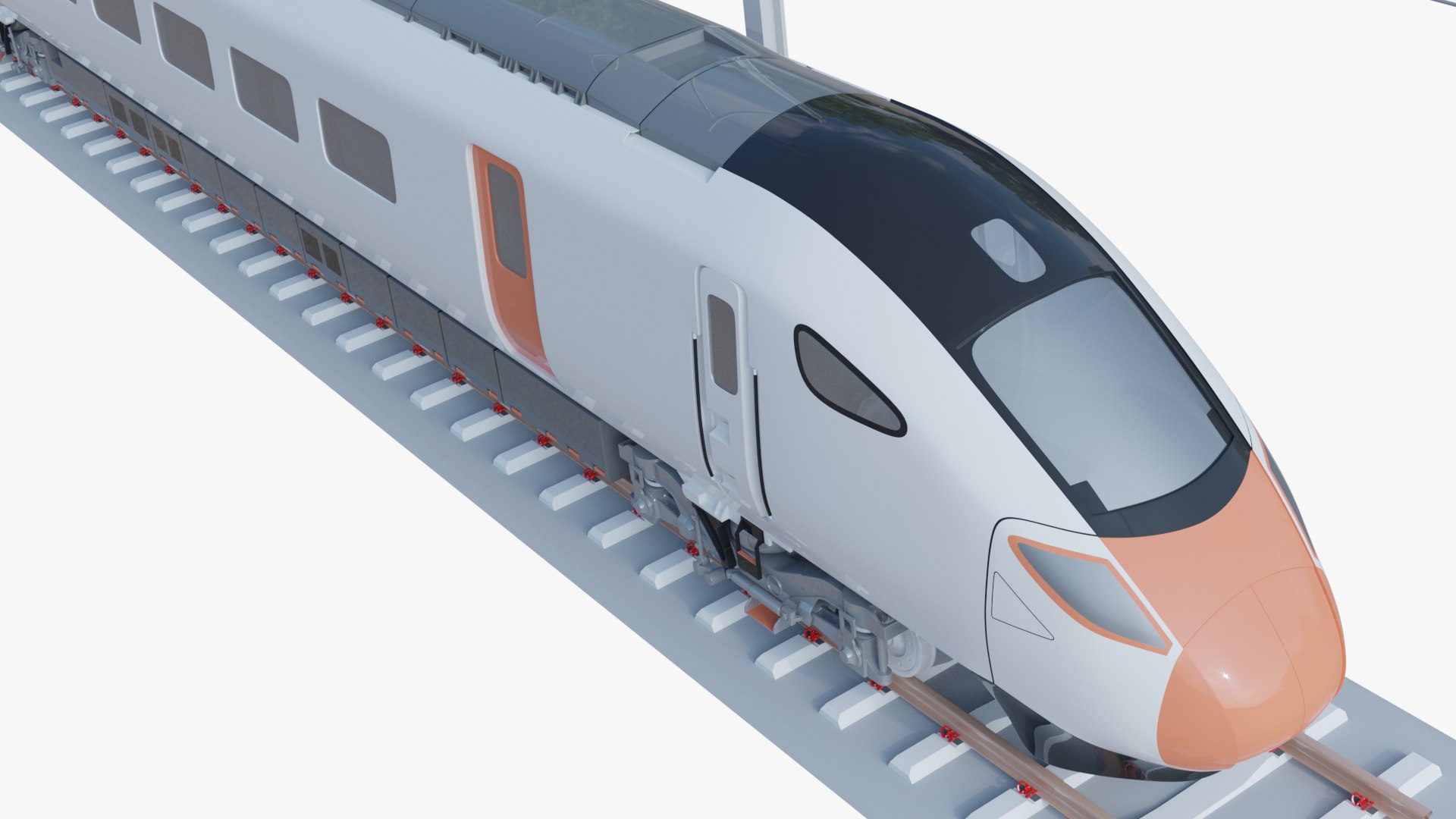 3D Model Hitachi Azuma Train London Underground - TurboSquid 1604823