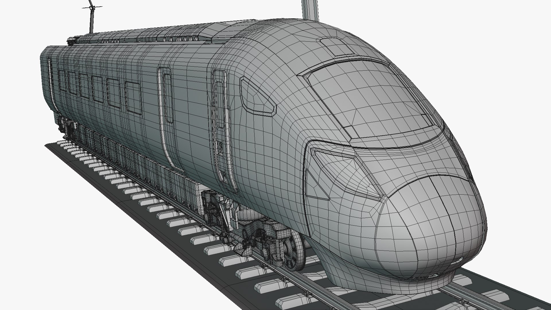 3D Model Hitachi Azuma Train London Underground - TurboSquid 1604823