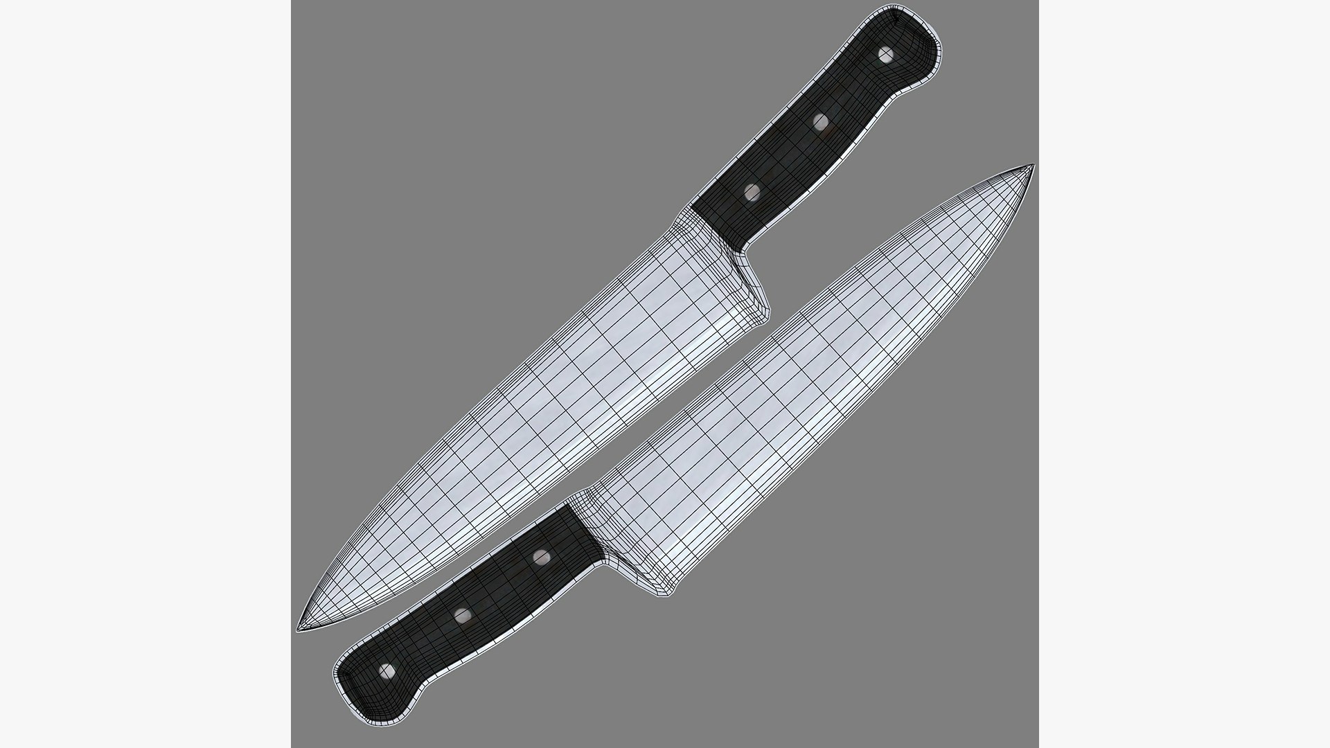 3D Kitchen Knife - TurboSquid 2316014