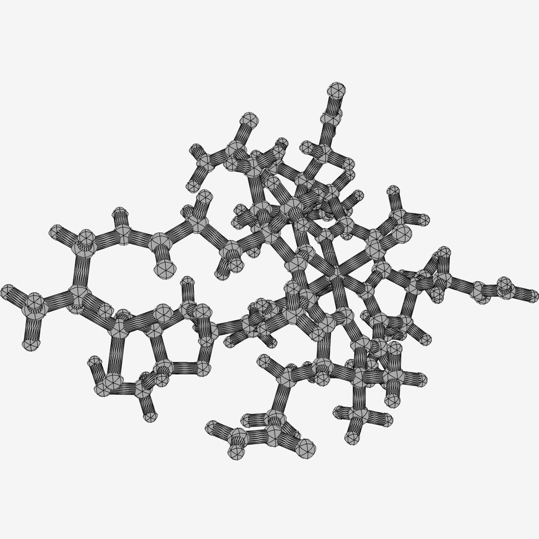 3d Model Of Vitamin B12