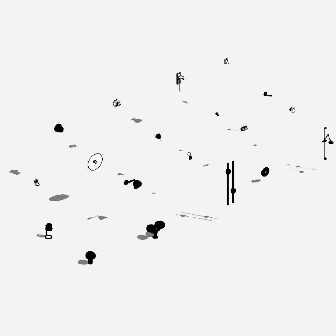 Wall Lights - Pack Of Revit Families 3D Model - TurboSquid 2151446