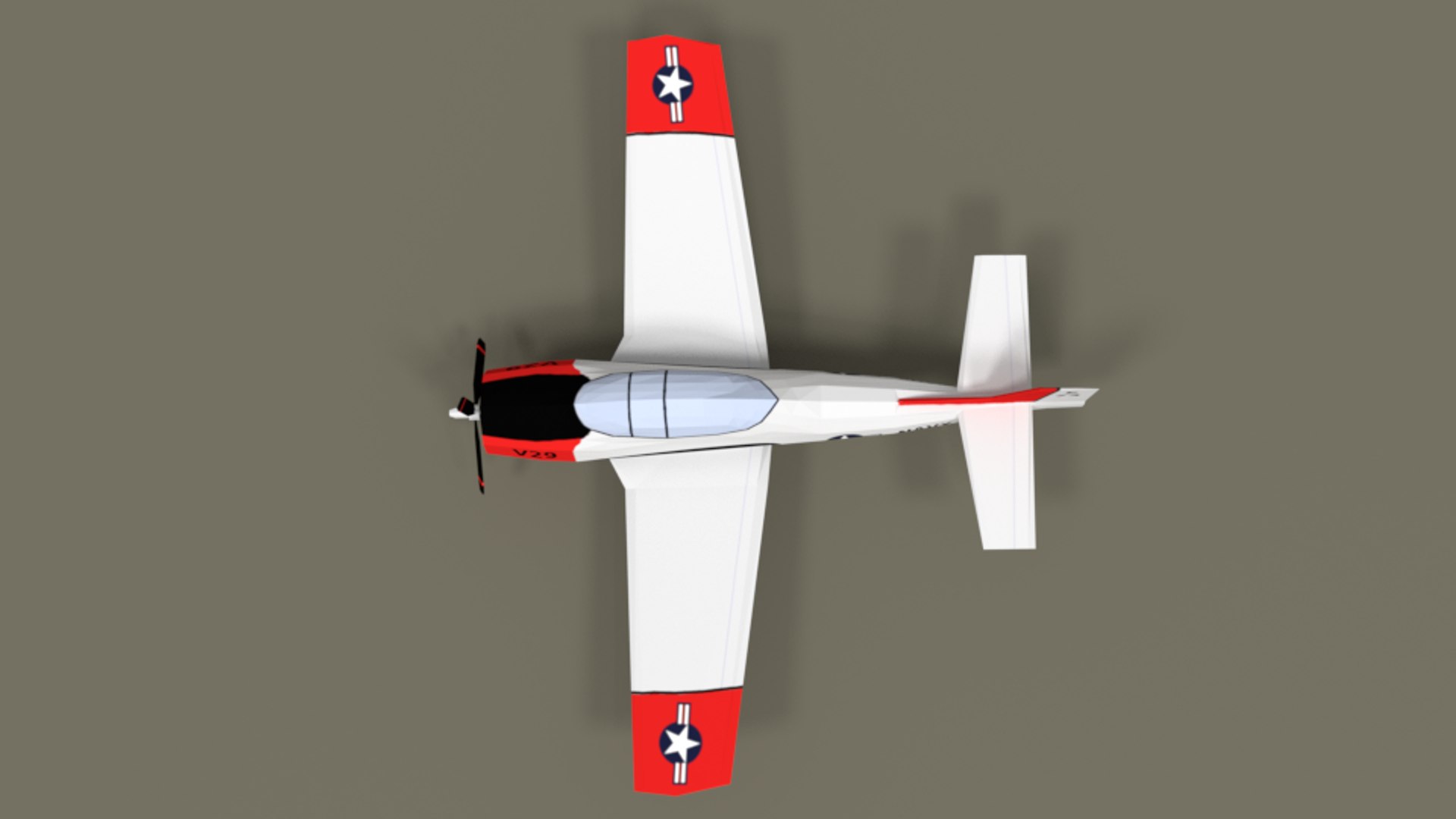 T-28 Trojan Training Airplane 3D - TurboSquid 1406987
