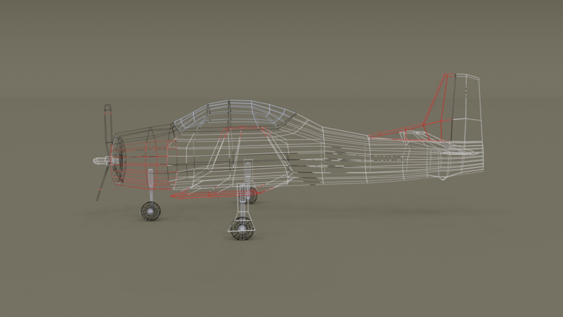 T-28 Trojan Training Airplane 3D - TurboSquid 1406987