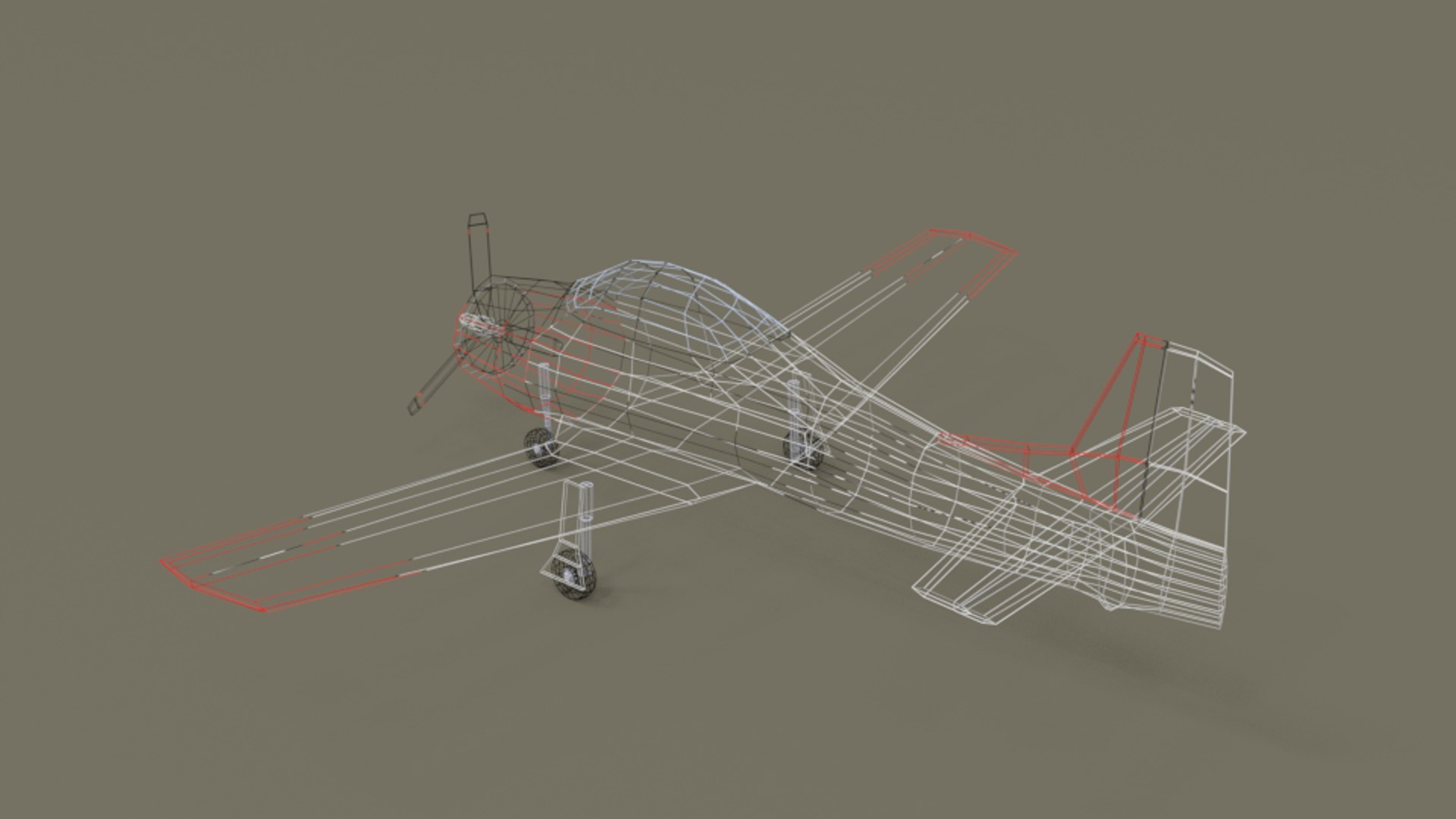 T-28 Trojan Training Airplane 3D - TurboSquid 1406987