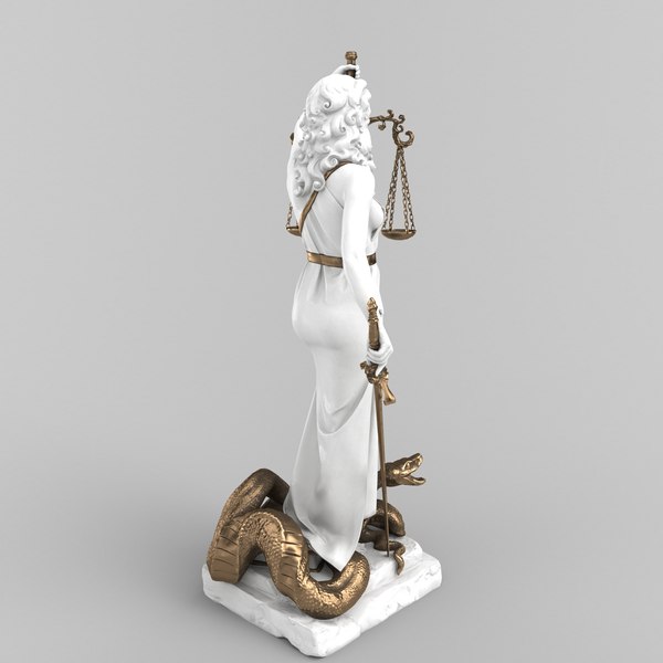 3D model Lady Justice 3D Model - TurboSquid 1856266