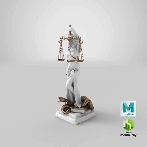 3D model Lady Justice 3D Model - TurboSquid 1856266