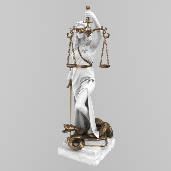 3D model Lady Justice 3D Model - TurboSquid 1856266