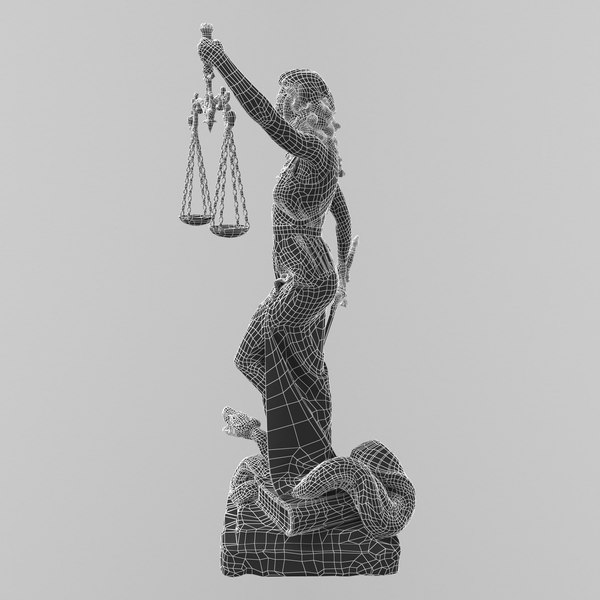 3D model Lady Justice 3D Model - TurboSquid 1856266