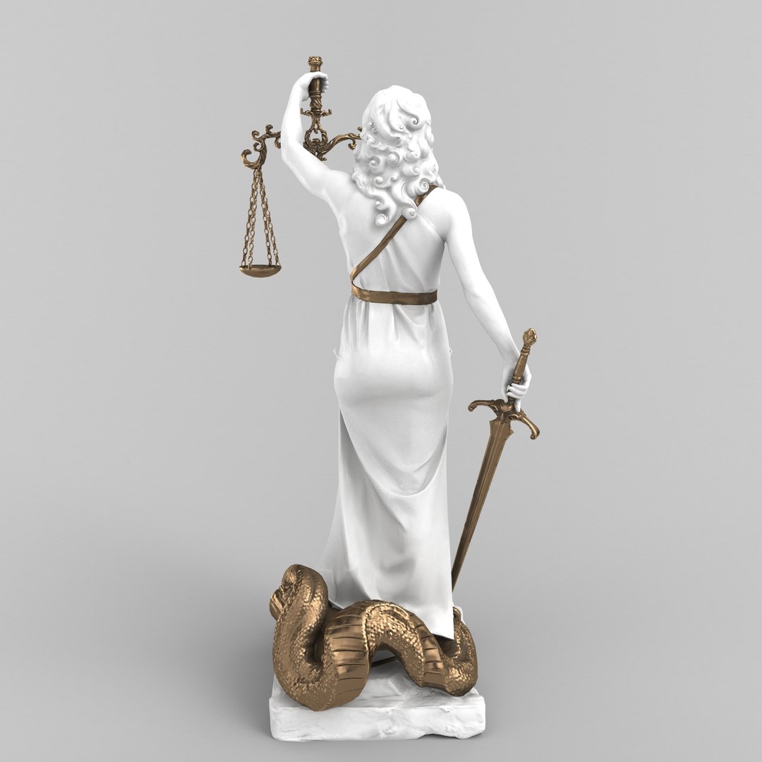 3D Model Lady Justice 3D Model - TurboSquid 1856266