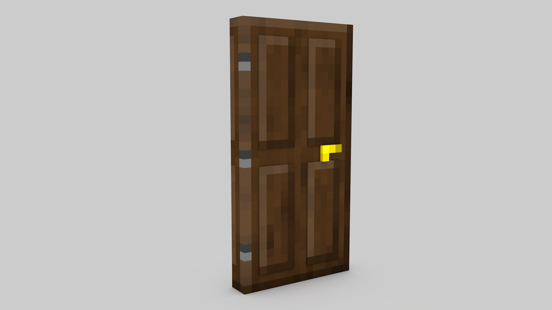 Minecraft 1 8 Doors 3d Model