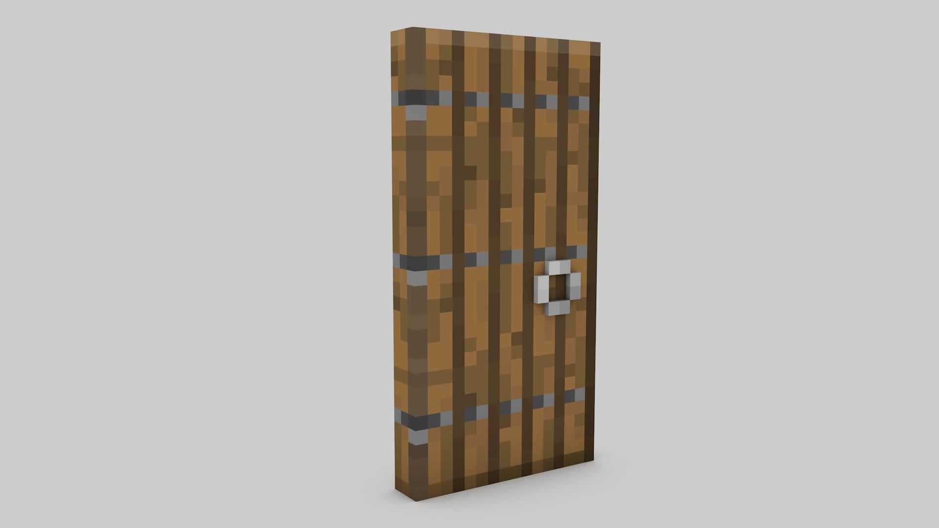 Minecraft 1 8 Doors 3d Model
