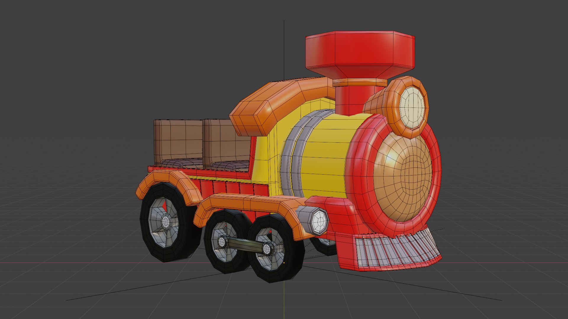 3D train blender cycles - TurboSquid 1692051