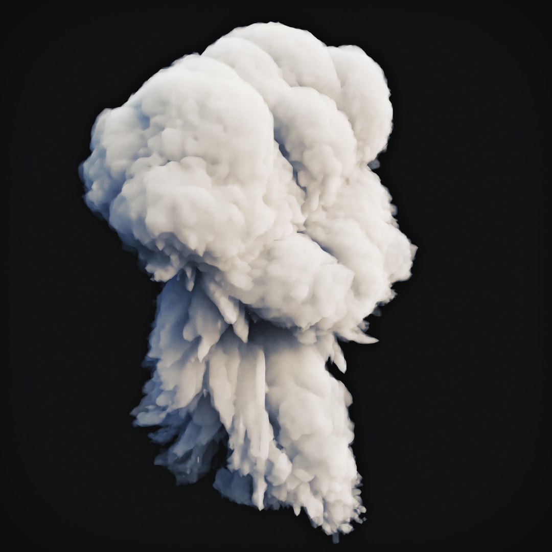 Smoke Explosion 1 Model - TurboSquid 1440317