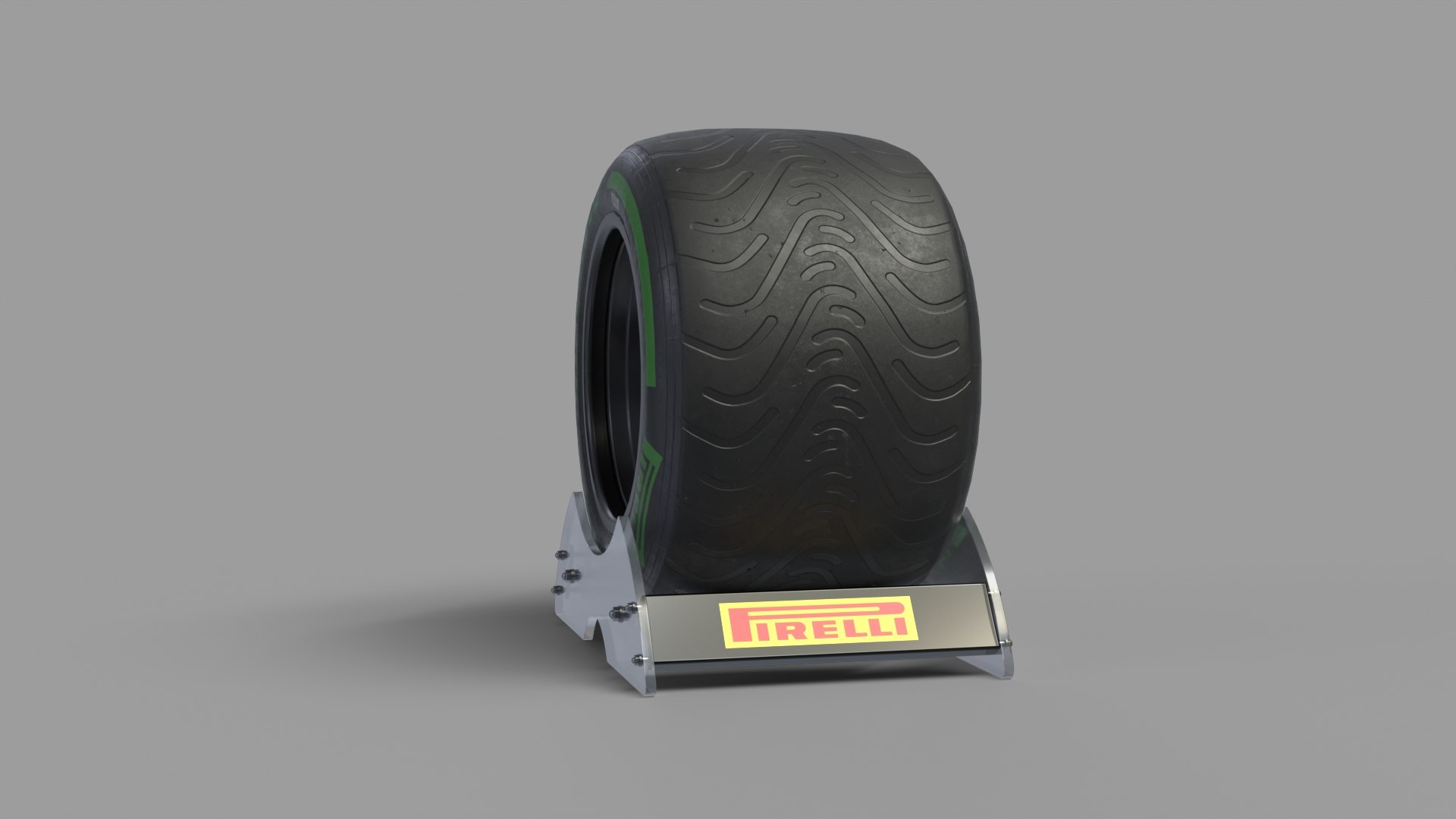 F1 2024 Intermediate Tyre Model - TurboSquid 2291048
