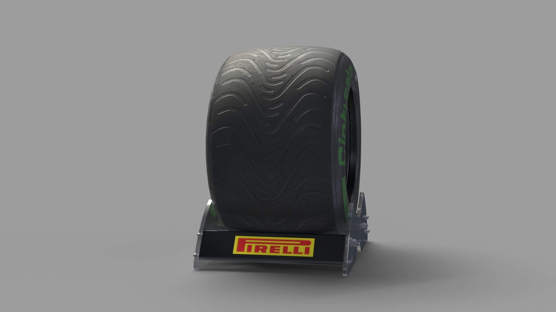 F1 2024 Intermediate Tyre Model - TurboSquid 2291048