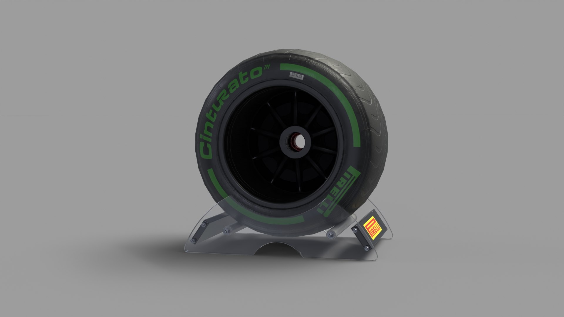 F1 2024 Intermediate Tyre Model - TurboSquid 2291048
