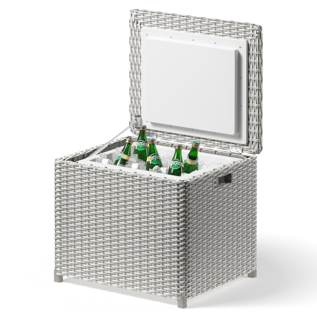 3D OVE Wicker Cooler - TurboSquid 1925850