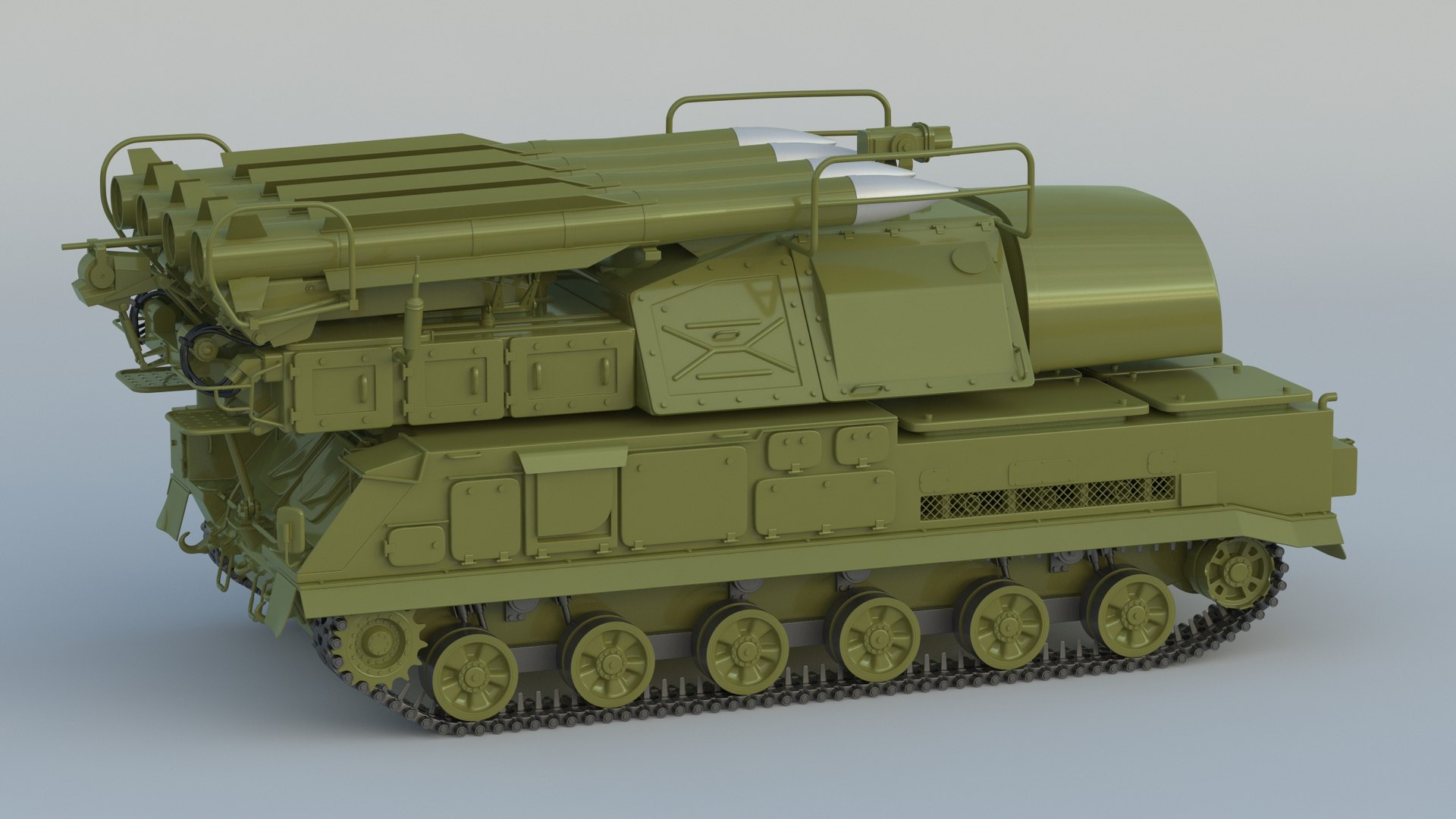 3D buk missile systems model - TurboSquid 1484753