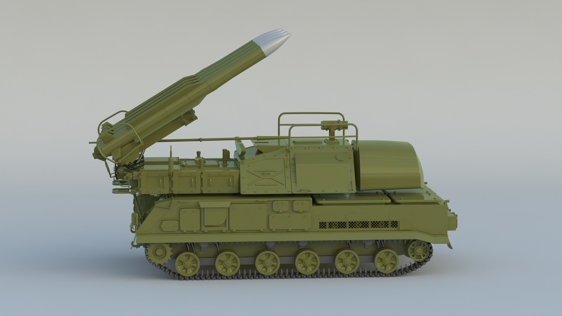 3D buk missile systems model - TurboSquid 1484753