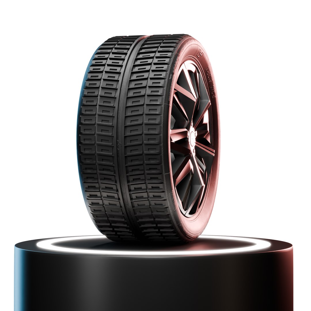 3D Realistic Wheel 3D Model 4K PBR Textures Game Ready Low-poly 3D ...