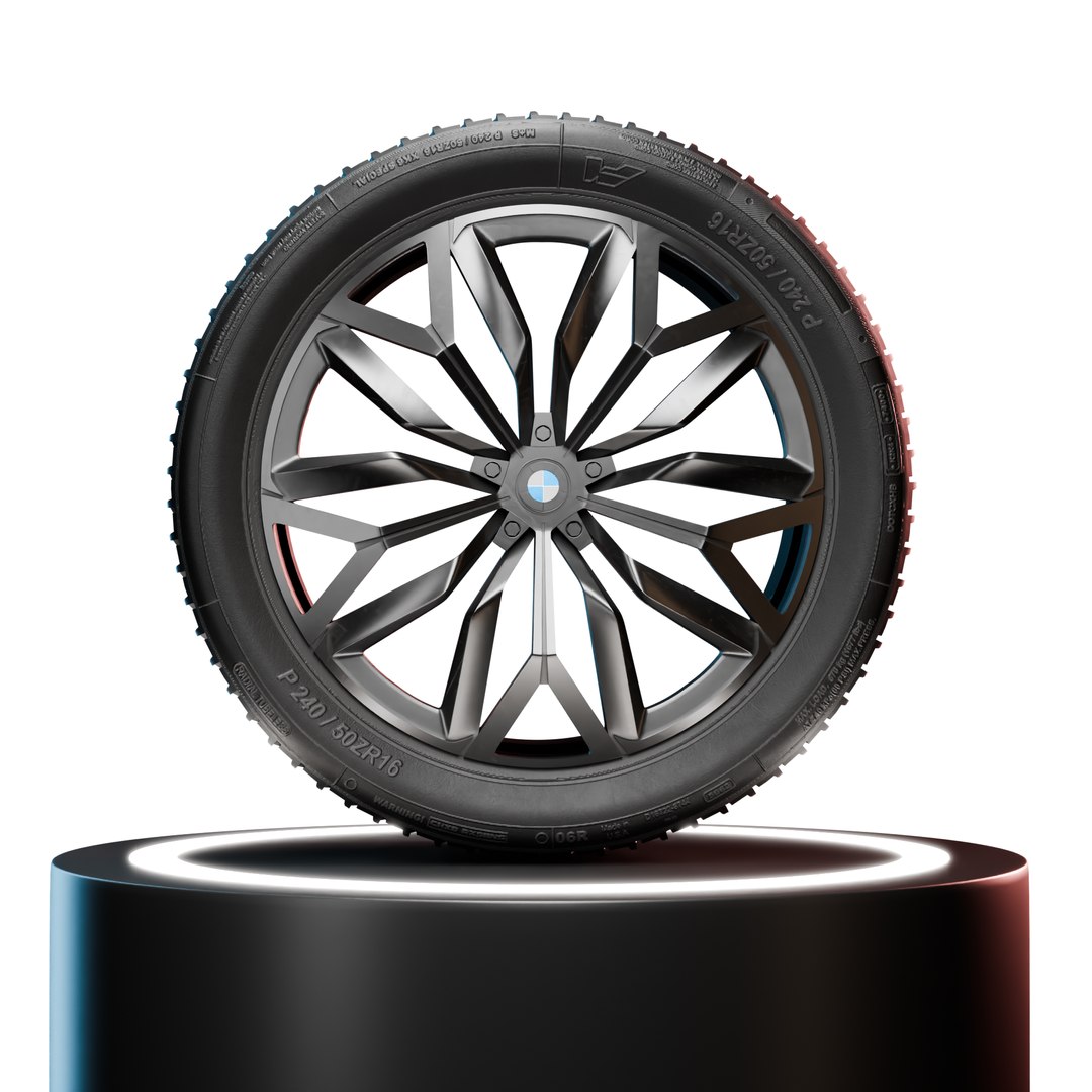 3D Realistic Wheel 3D Model 4K PBR Textures Game Ready Low-poly 3D ...